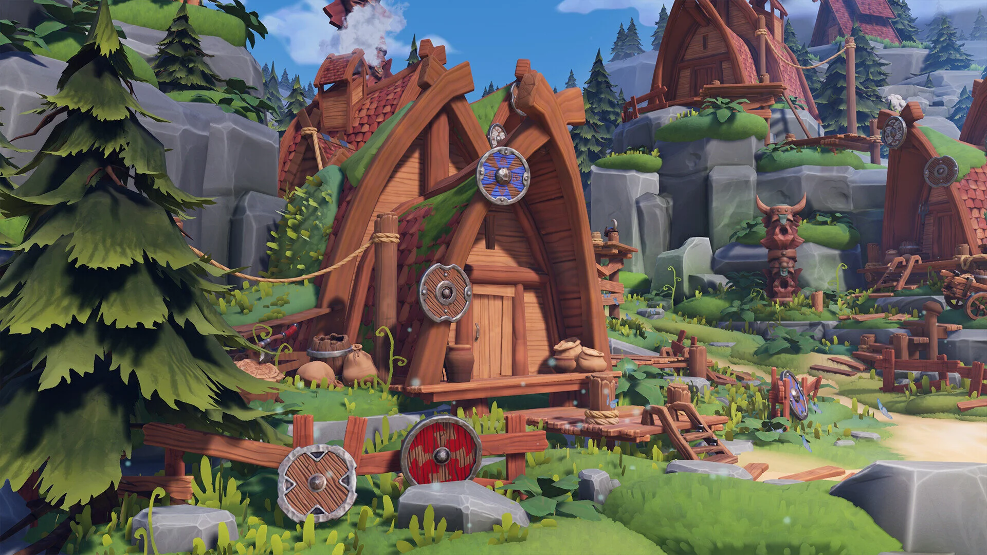 The Artist Trio - How to Train Your Dragon Inspired Village ...