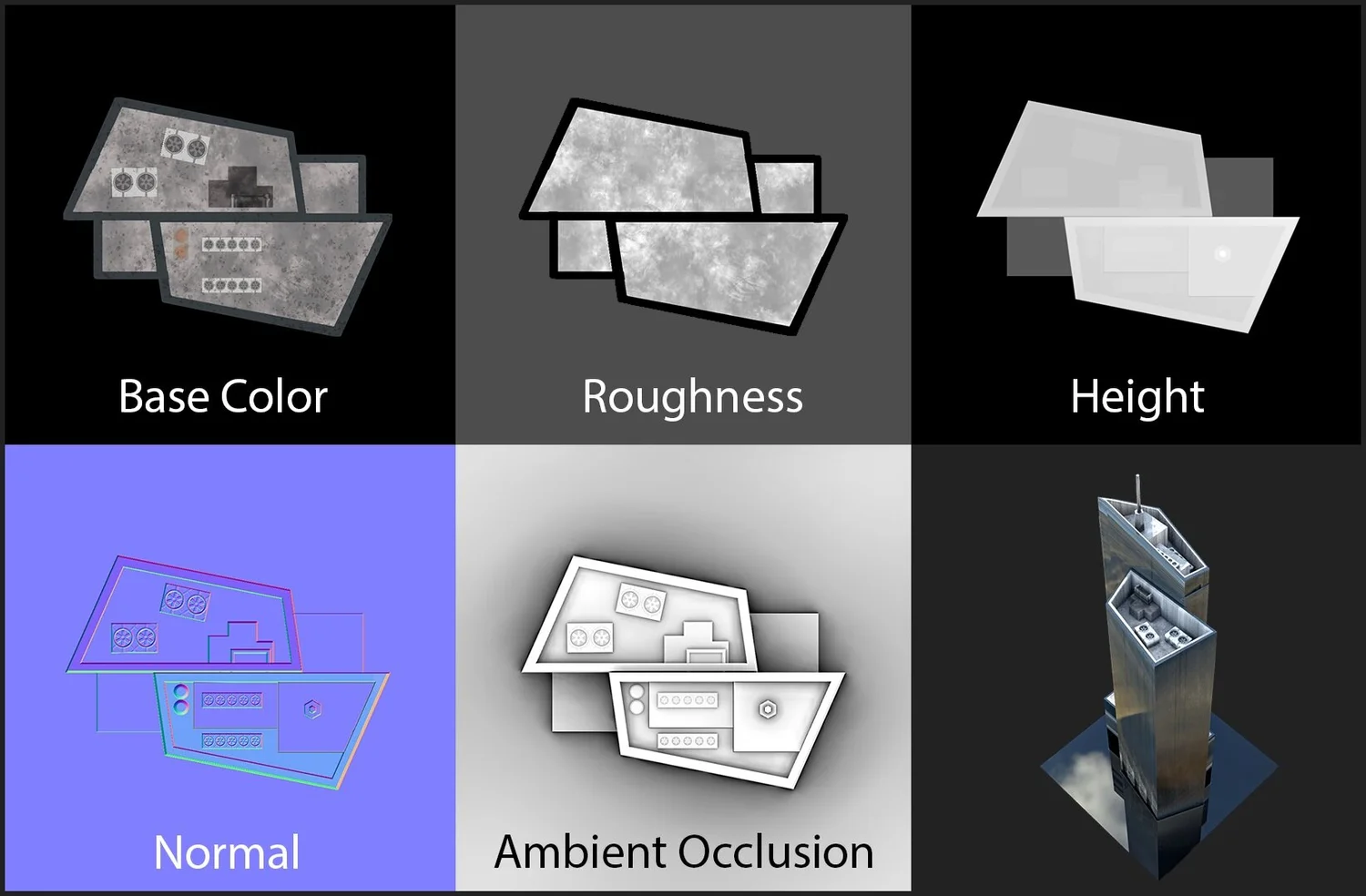 SUBSTANCE DESIGNER INSANITY - CREATING A METROPOLIS — Experience points