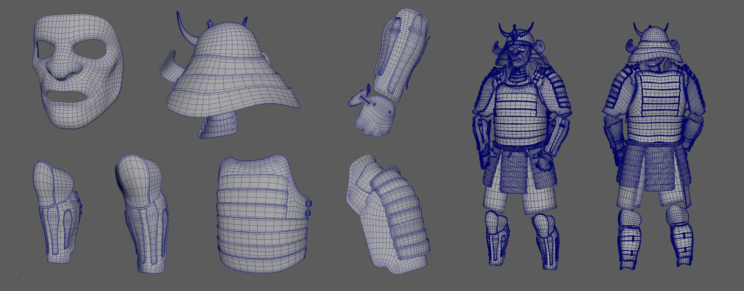 Jesus Merino - Wonder Park Foliage and Samurai Armour — Experience points