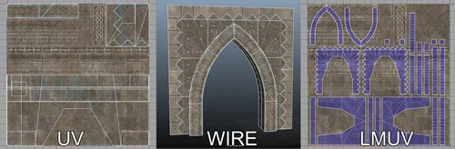 Single Material Modular Kit Environment — Experience points
