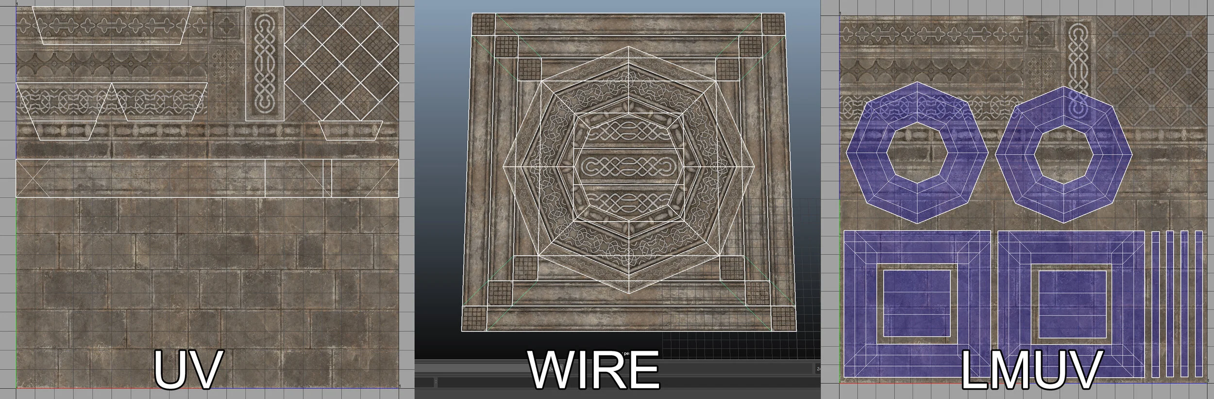 Single Material Modular Kit Environment — Experience points