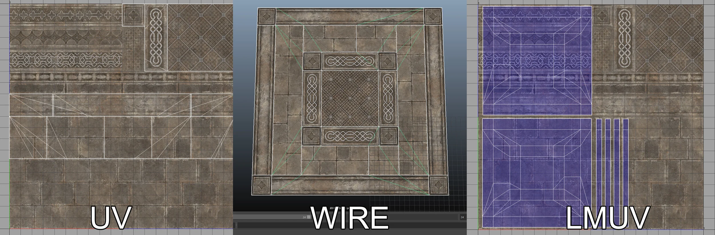 Single Material Modular Kit Environment — Experience points