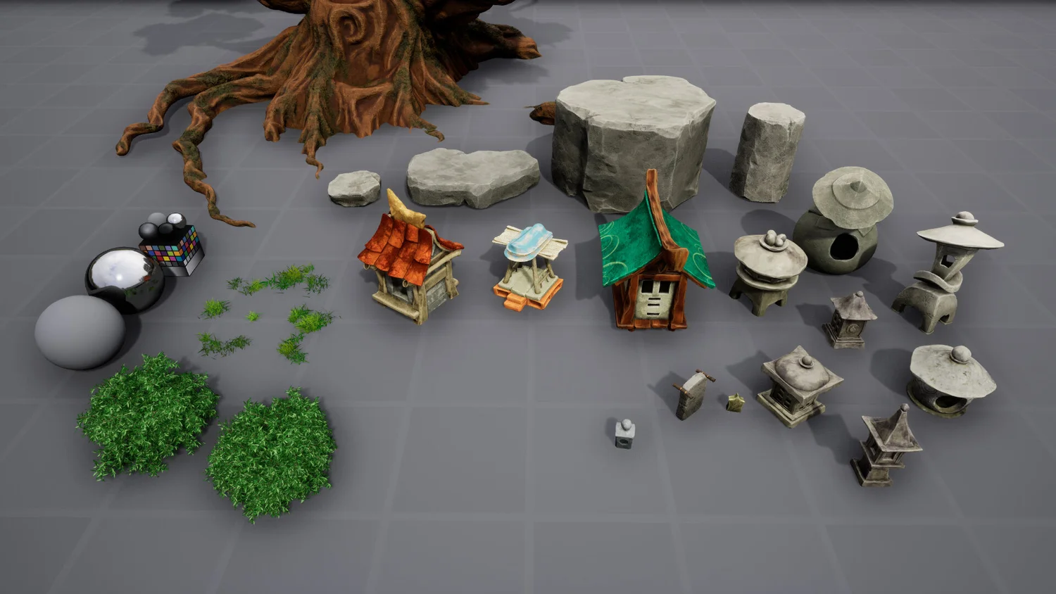 Tranquil Tree Shrine in UE4 — Experience points