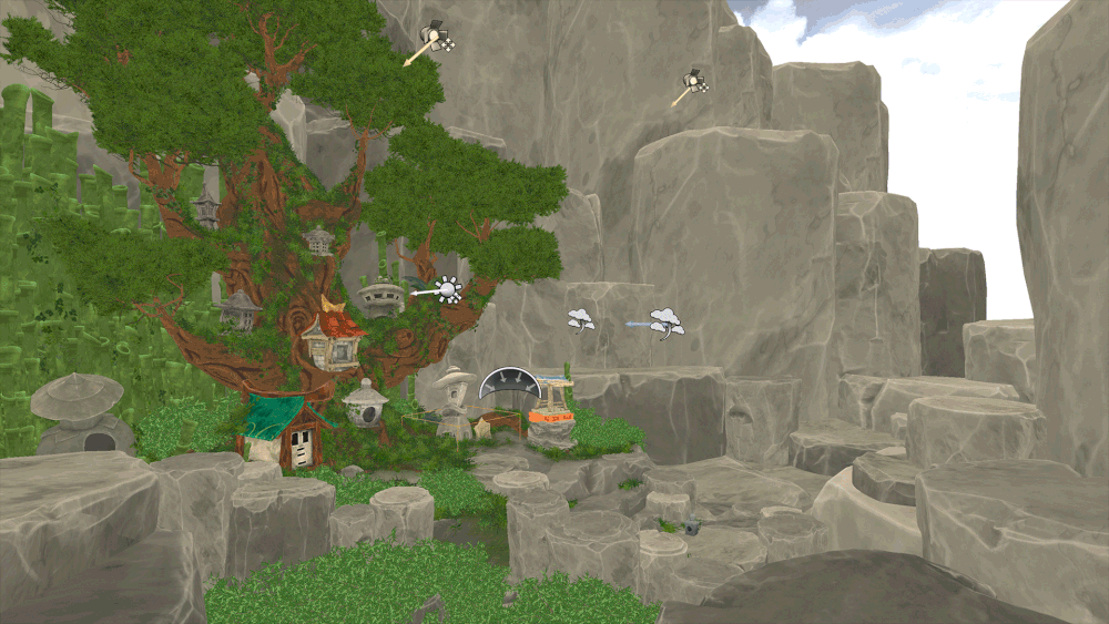 Tranquil Tree Shrine in UE4 — Experience points