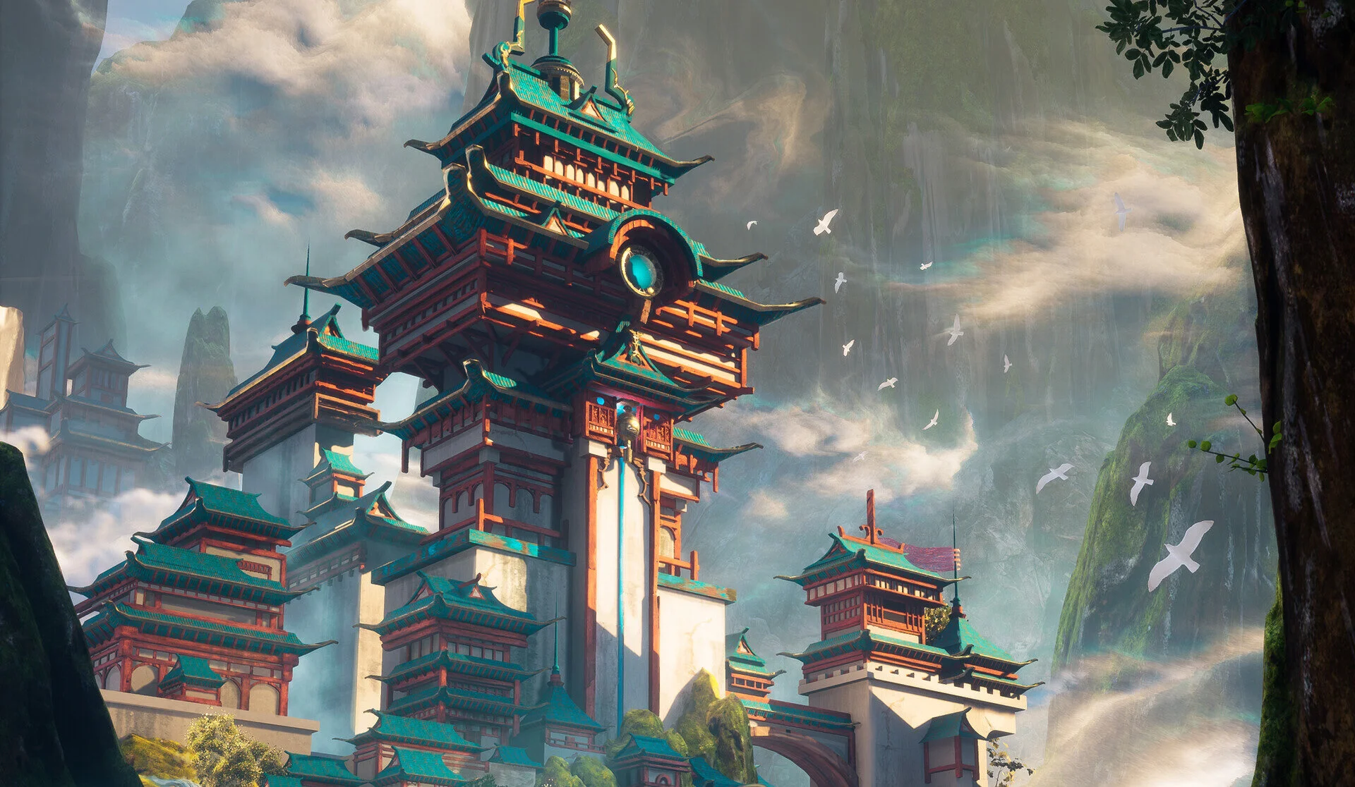 Serene Temple in Unreal Engine 4 — Experience points