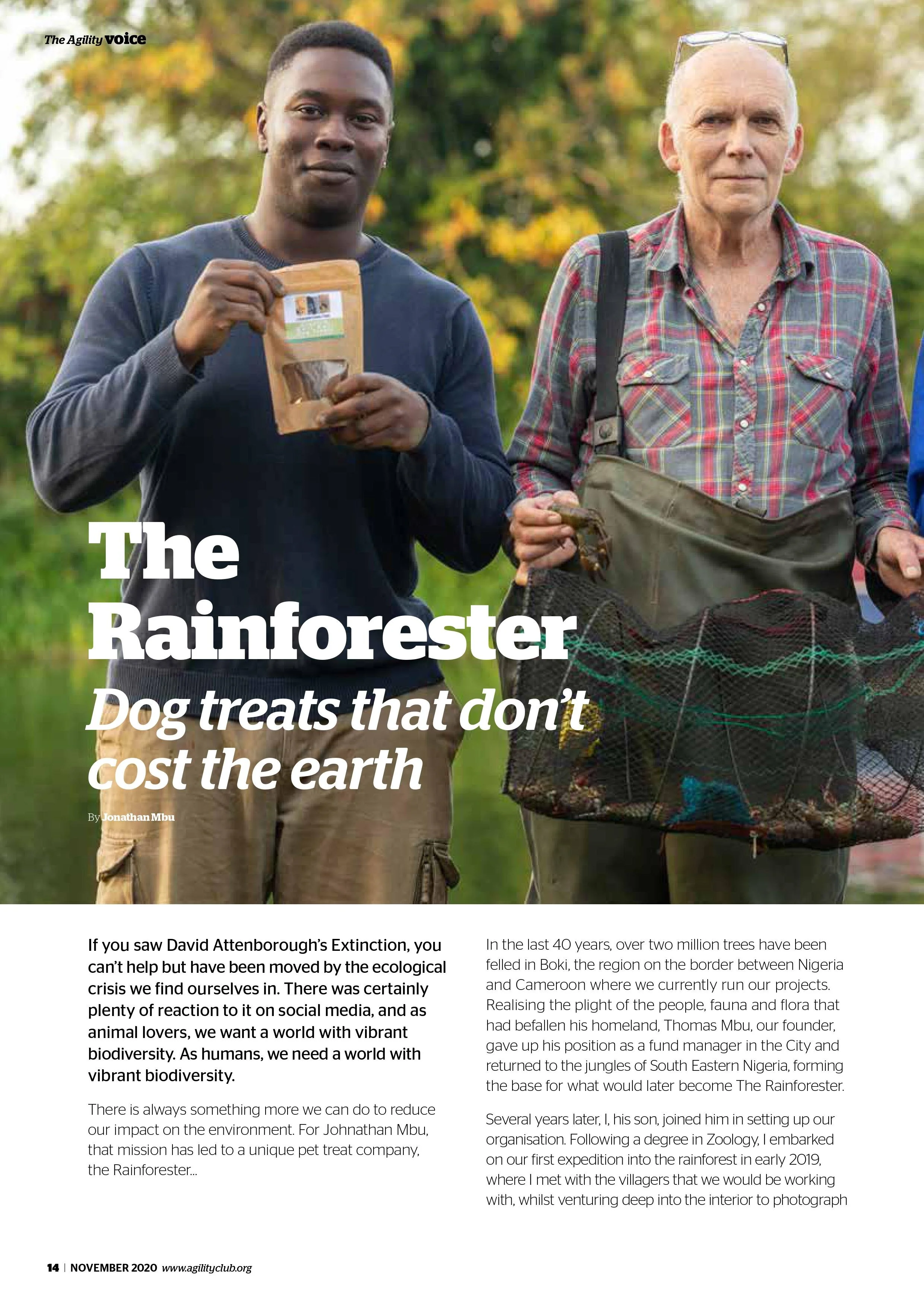 Awards and Publications — The Rainforester