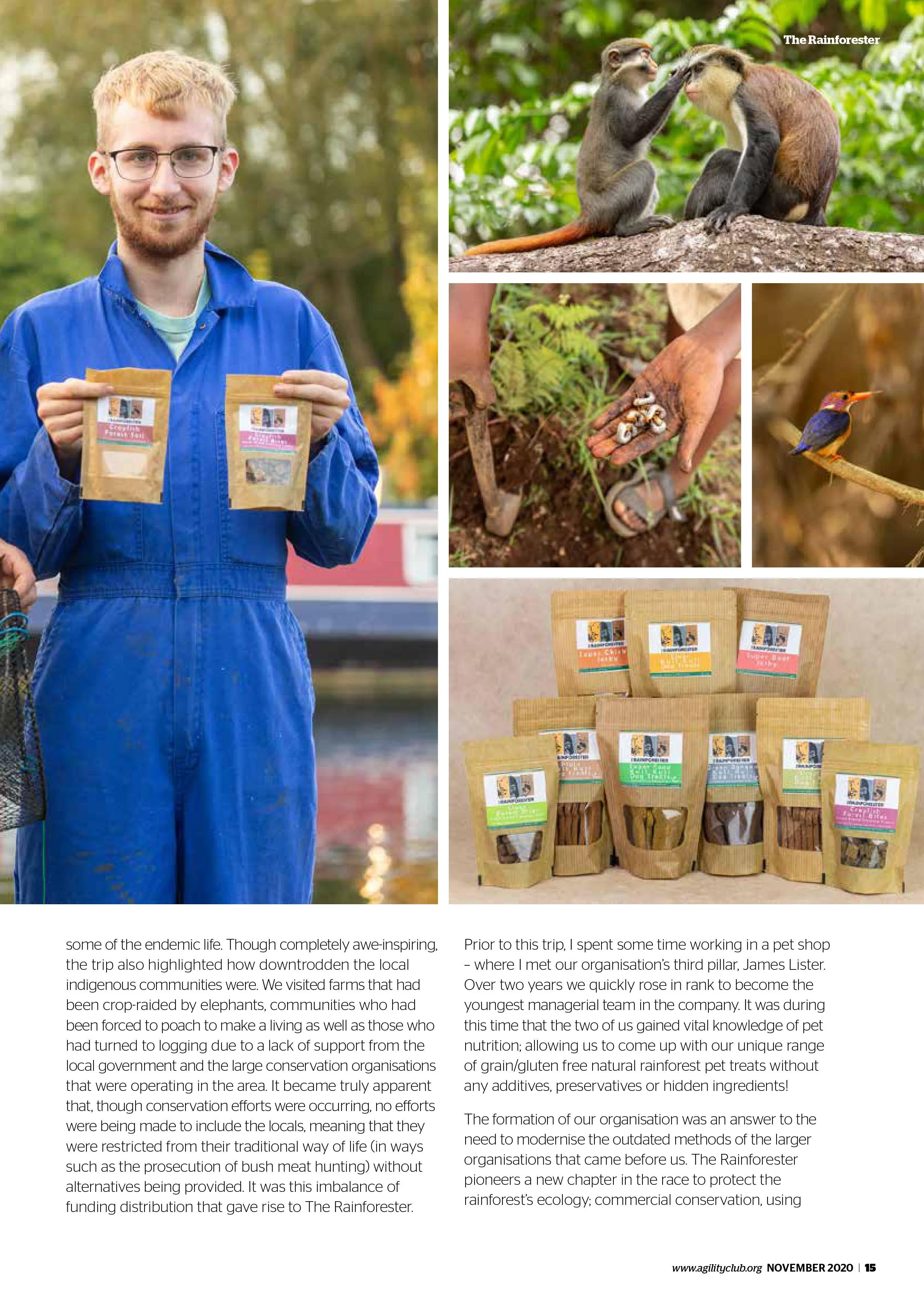 Awards and Publications — The Rainforester