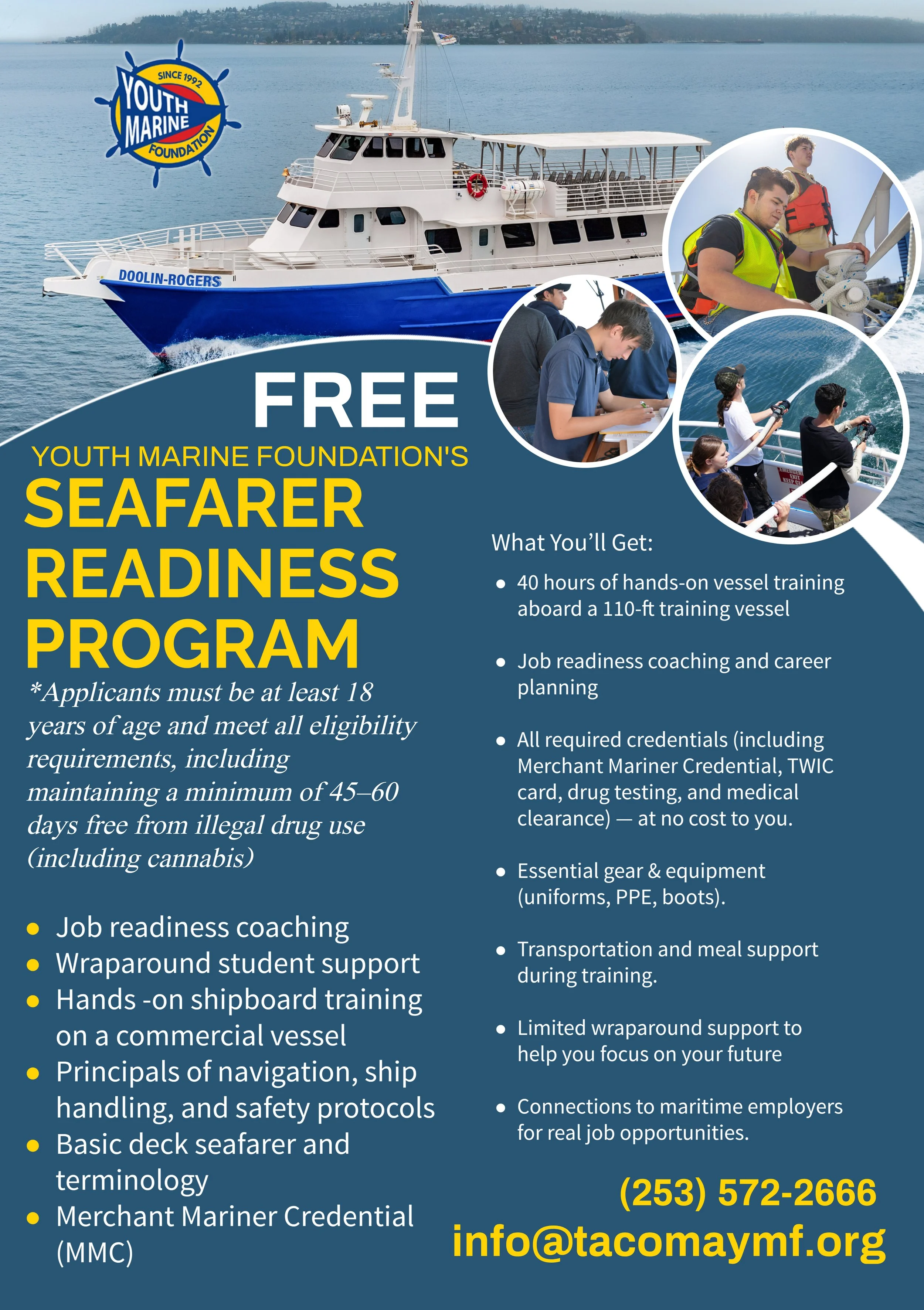 Seafarer Readiness Program — Youth Marine Foundation