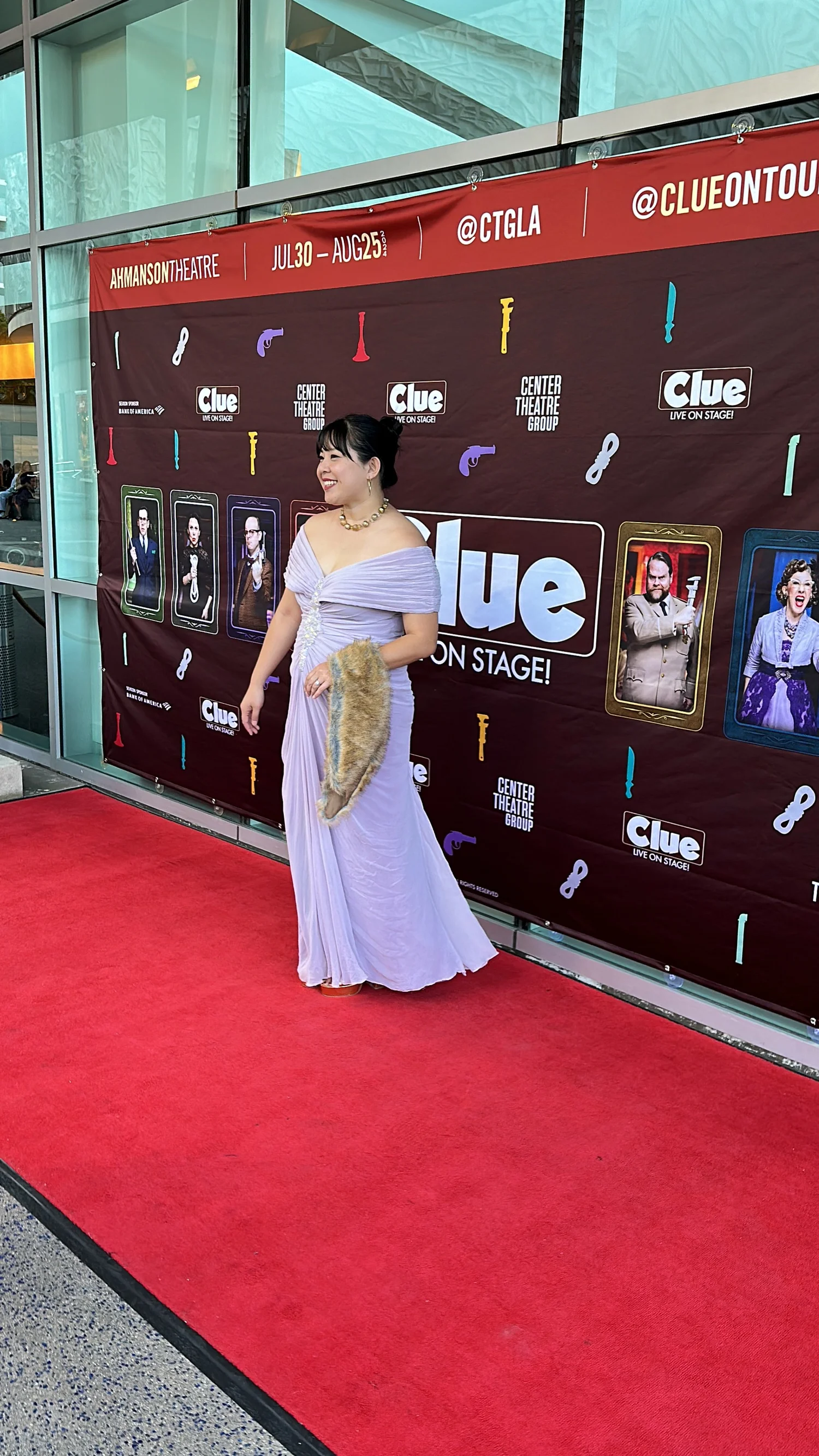 Clue (Live On Stage!) Opening Night | Ahmanson Theatre — Keshia Sih