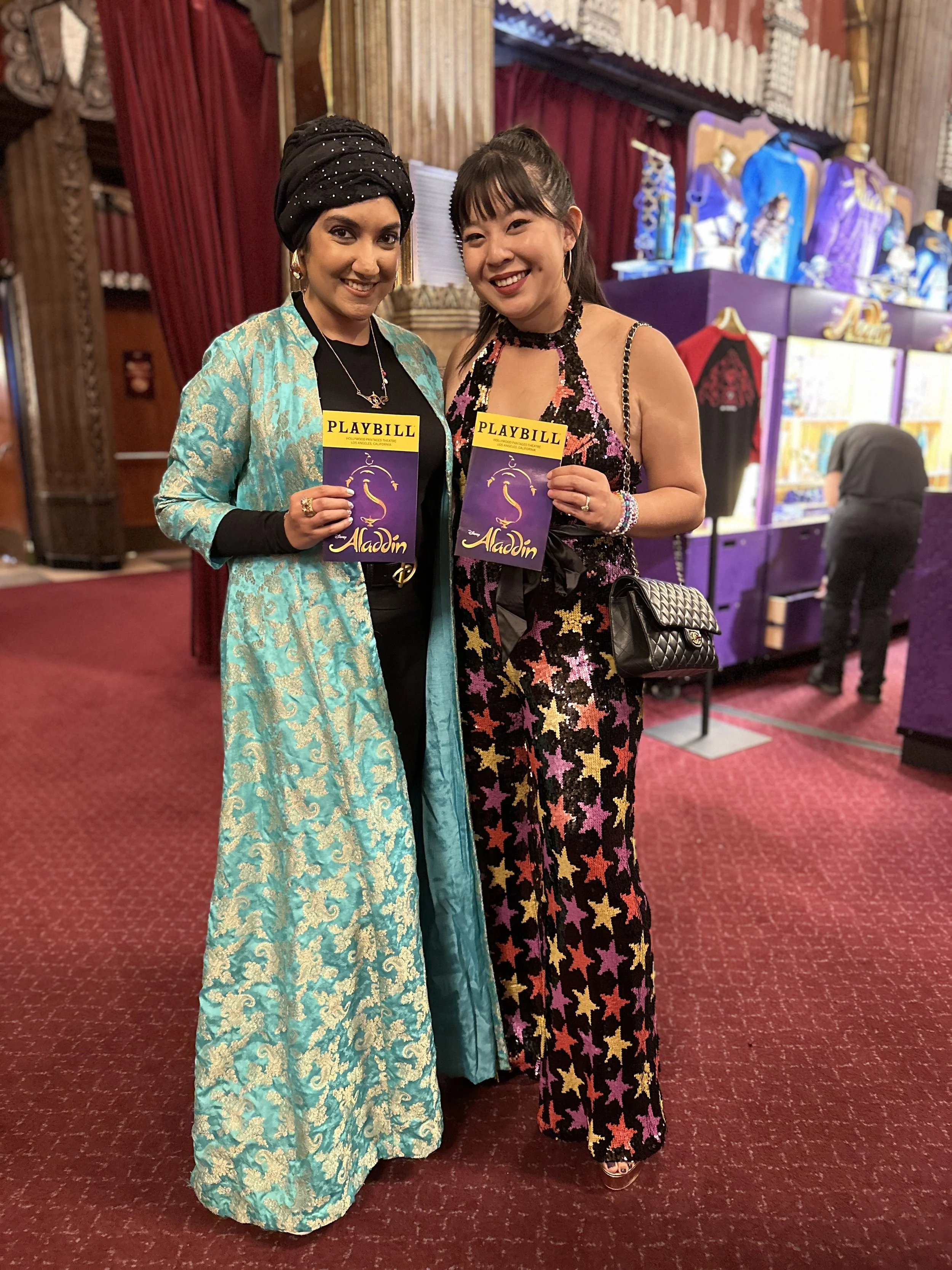 "Aladdin" Opening Night at Hollywood Pantages Theatre — KESHIA SIH