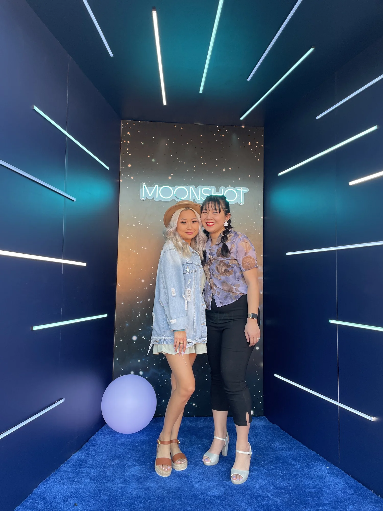 Meeting Lana Condor + Cole Sprouse at the Moonshot Premiere — KESHIA SIH