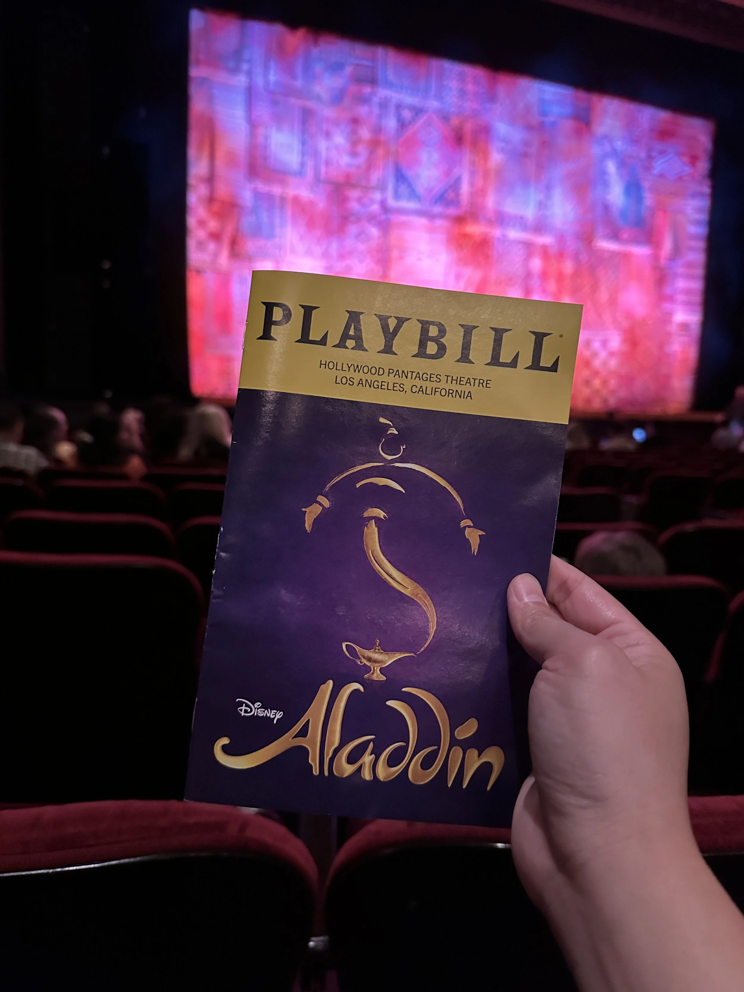 "Aladdin" Opening Night at Hollywood Pantages Theatre — Keshia Sih