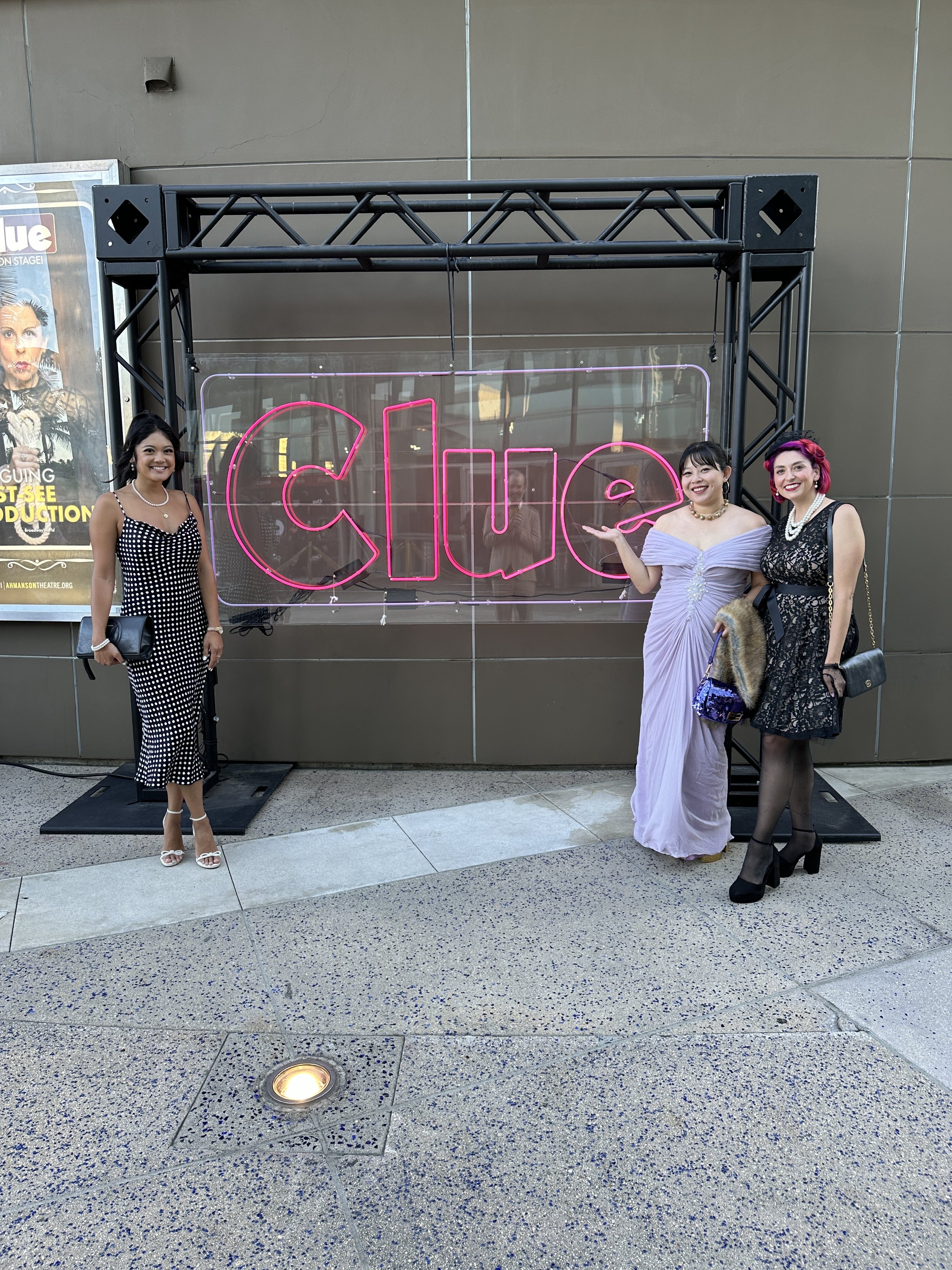 Clue (Live On Stage!) Opening Night | Ahmanson Theatre — Keshia Sih