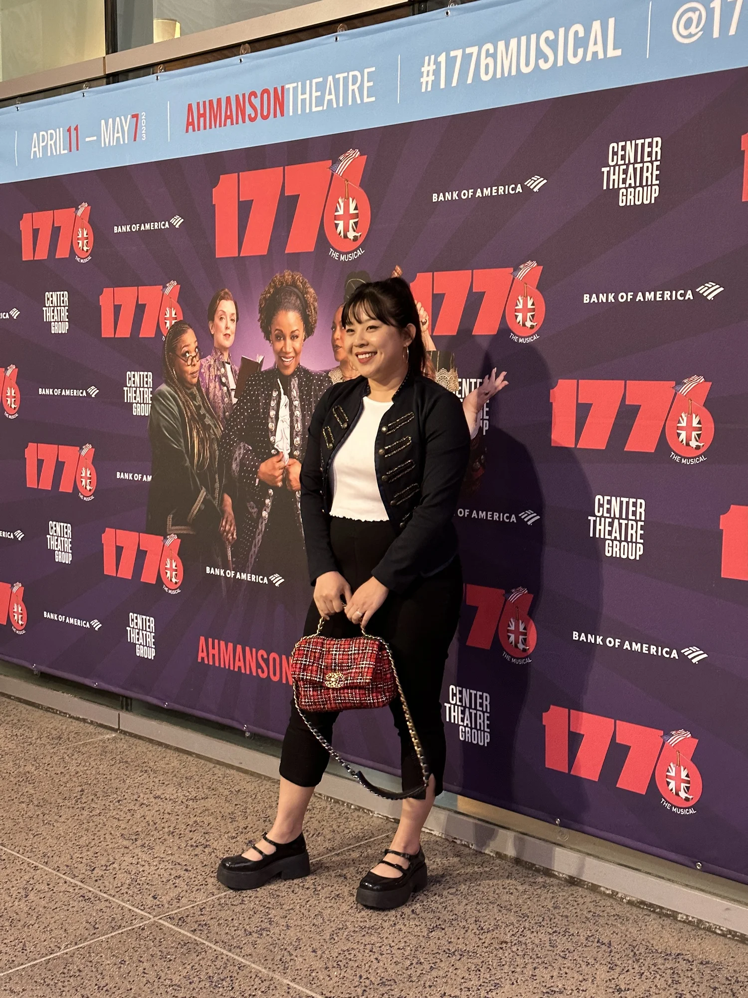 1776 Opening Night at the Ahmanson Theatre — KESHIA SIH