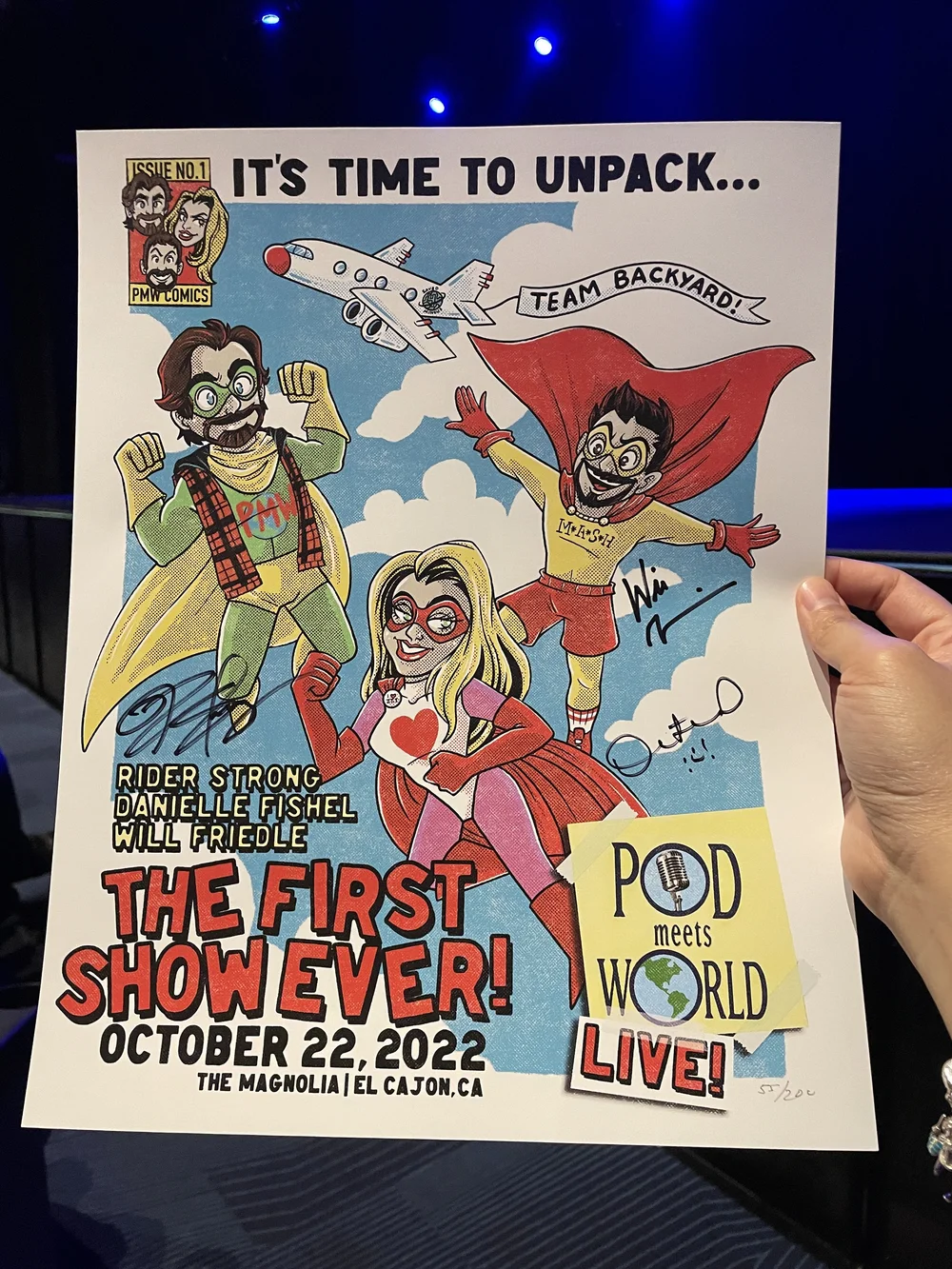 Attending the Very First Pod Meets World Live Show — KESHIA SIH