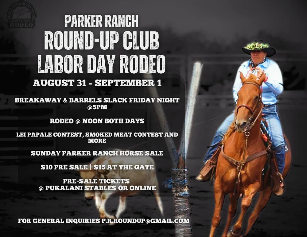 Parker Ranch Round-Up Club Labor Day Rodeo — Waimea Community Association