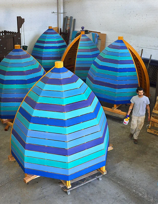 Rolling Huts - Barbara Butler Artist-Builder Inc.