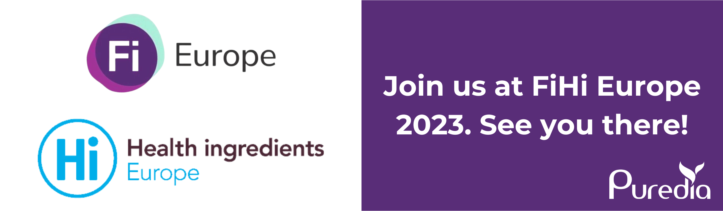 Join us at FiHi Europe 2023 — Puredia