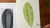 How to Paint A Realistic Leaf In Watercolor — Katia Galante Art