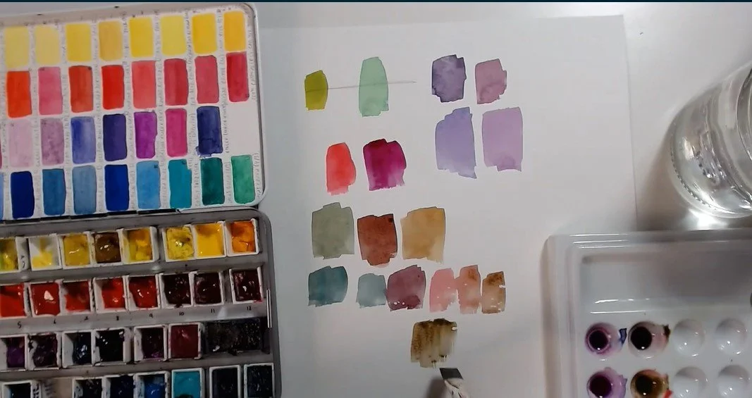 How Can I Avoid Muddy Colours When Mixing Watercolour? — Katia Galante Art
