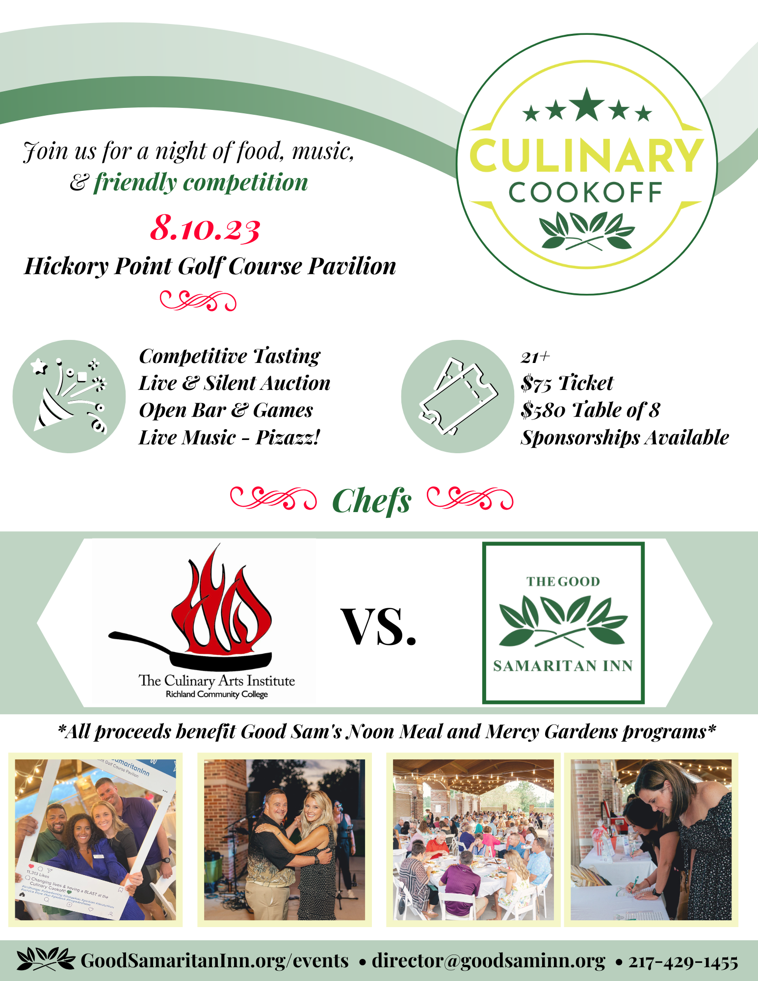 Culinary Cookoff — The Good Samaritan Inn