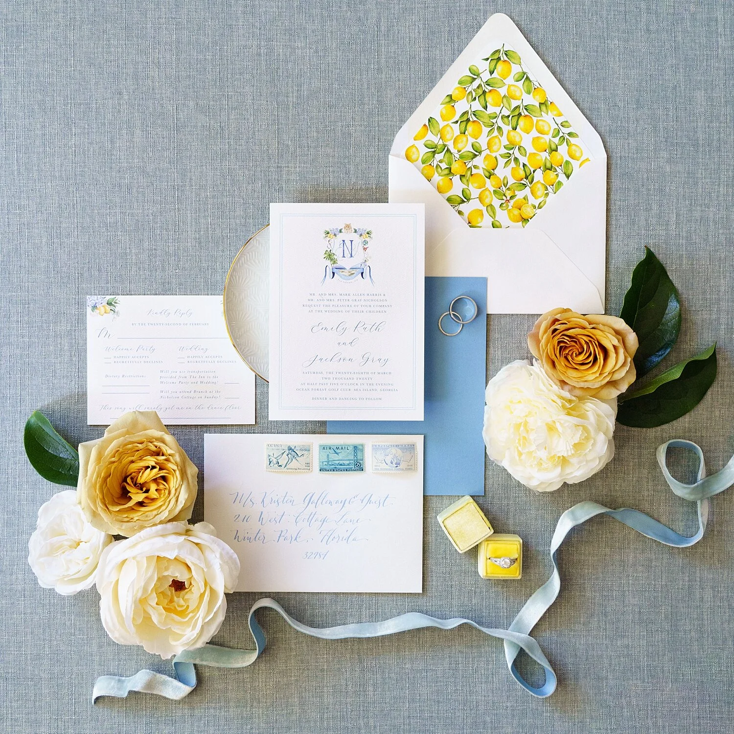 Custom Wedding Stationery Crafted Just for You – Roseville Designs