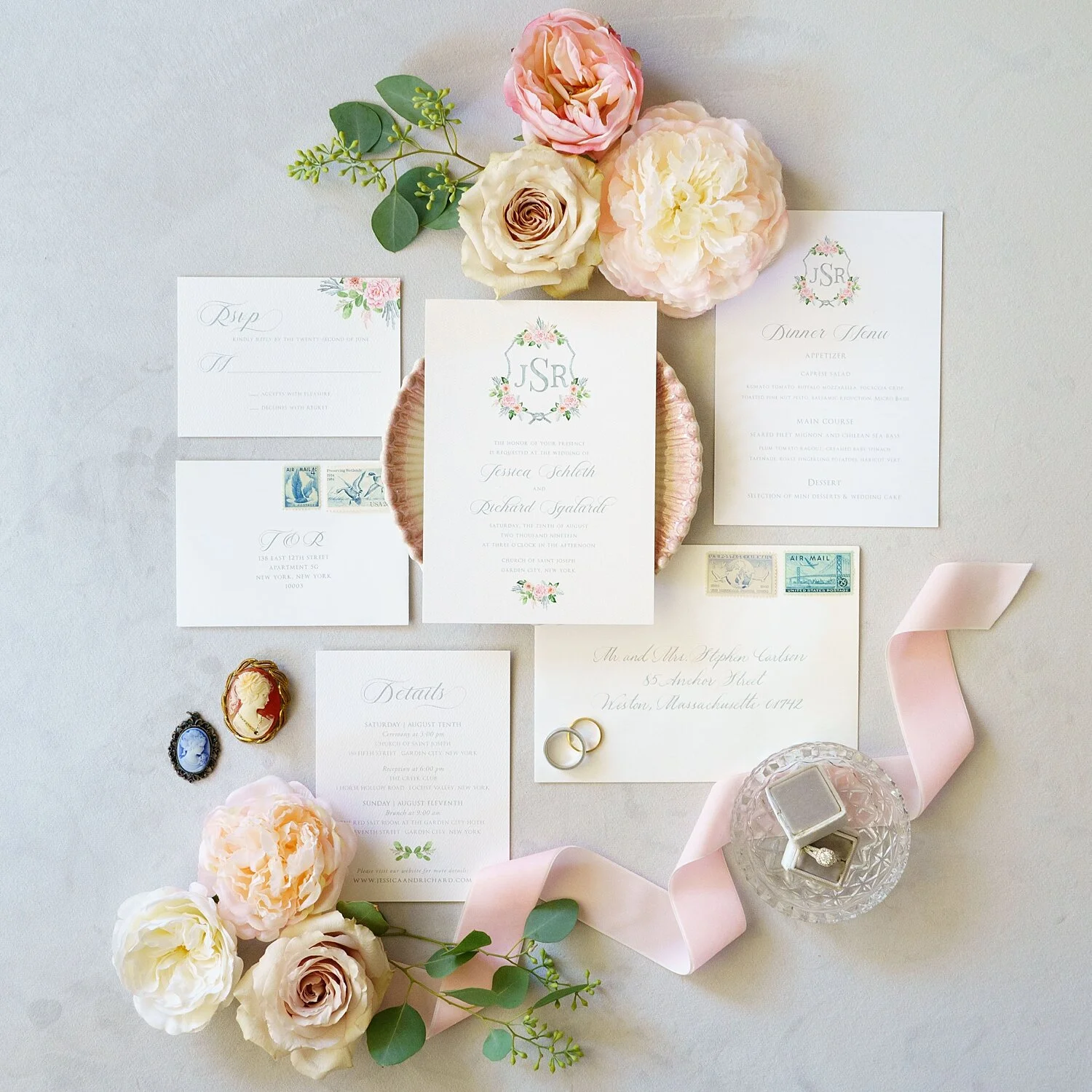 Custom Wedding Stationery Crafted Just for You – Roseville Designs