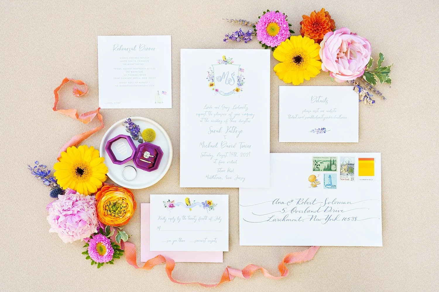 Custom Wedding Stationery Crafted Just for You – Roseville Designs