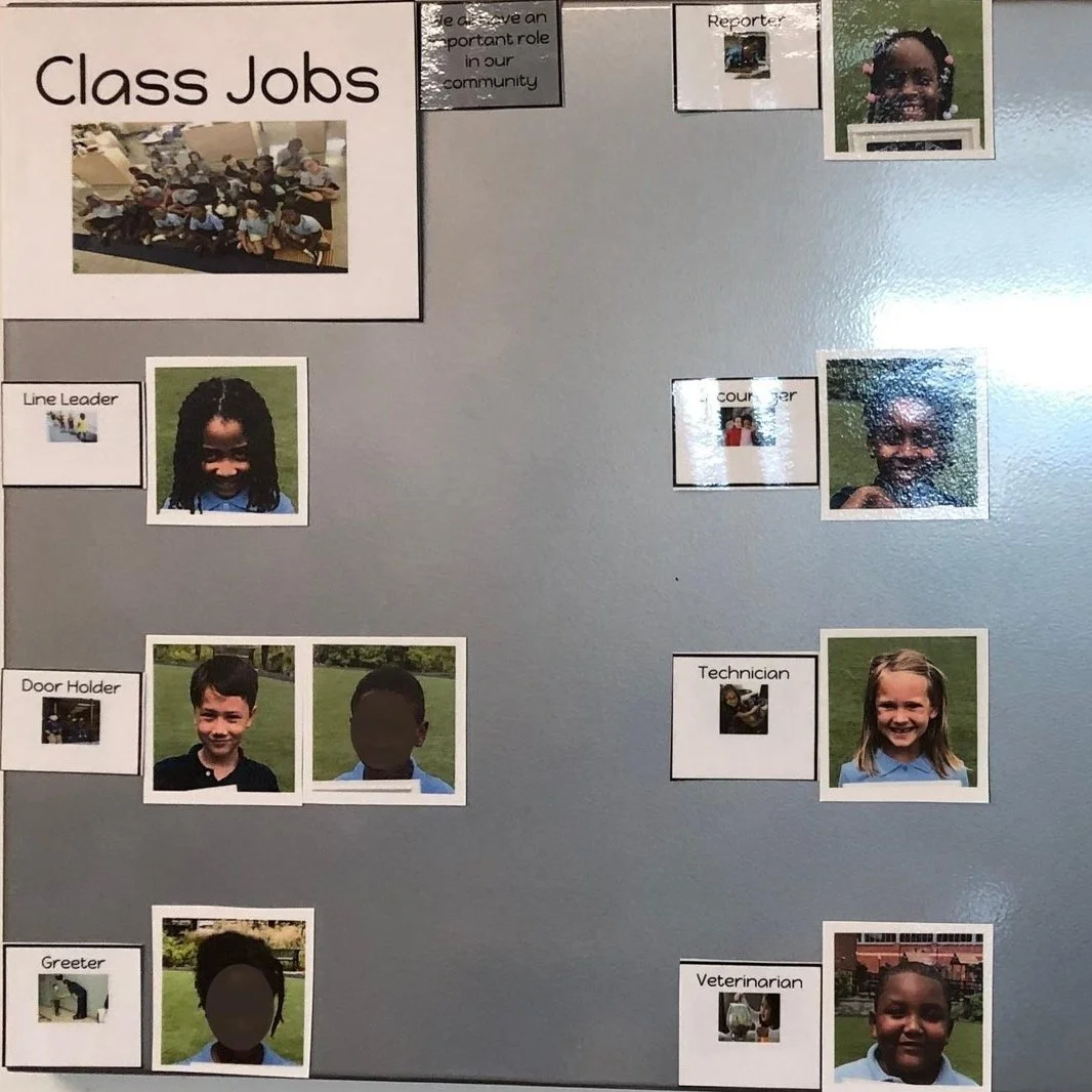 Classroom Jobs — Whole Child Model