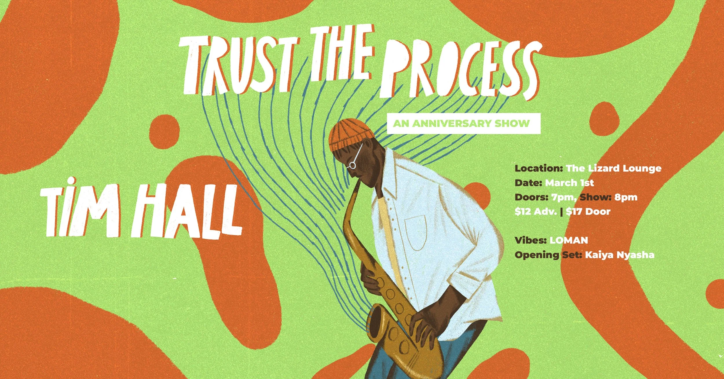 Trust the Process: an anniversary show — TIM HALL