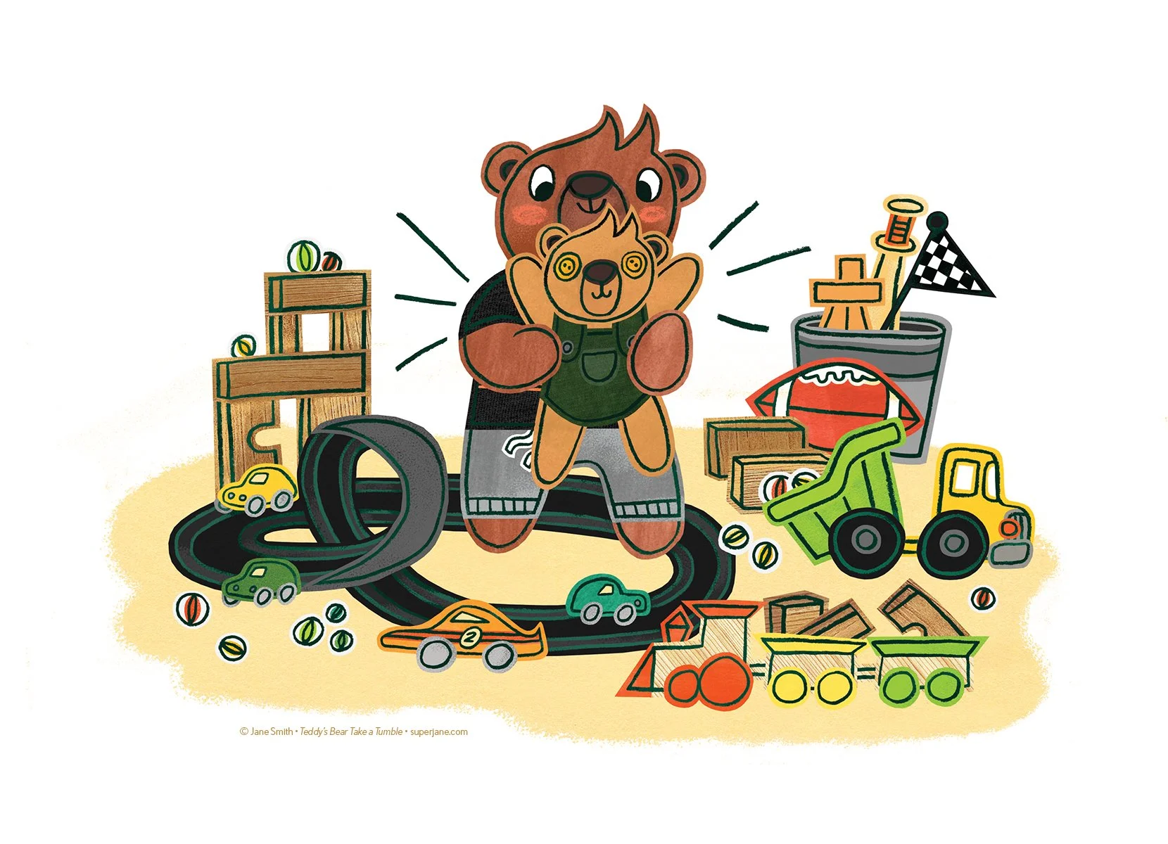 teddy's bear — Super Jane