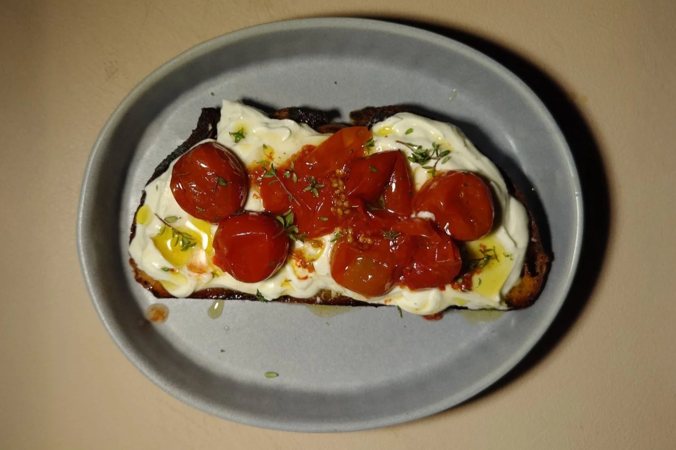 Whipped Ricotta Tomato Confit Toast | Elevated Breakfast Recipe — CANAVA