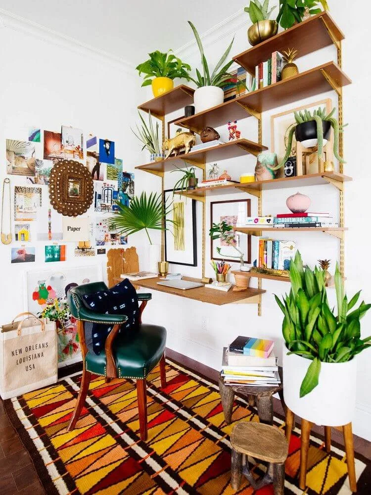 20 Bohemian Home Office Ideas That Will Make You Want to Work