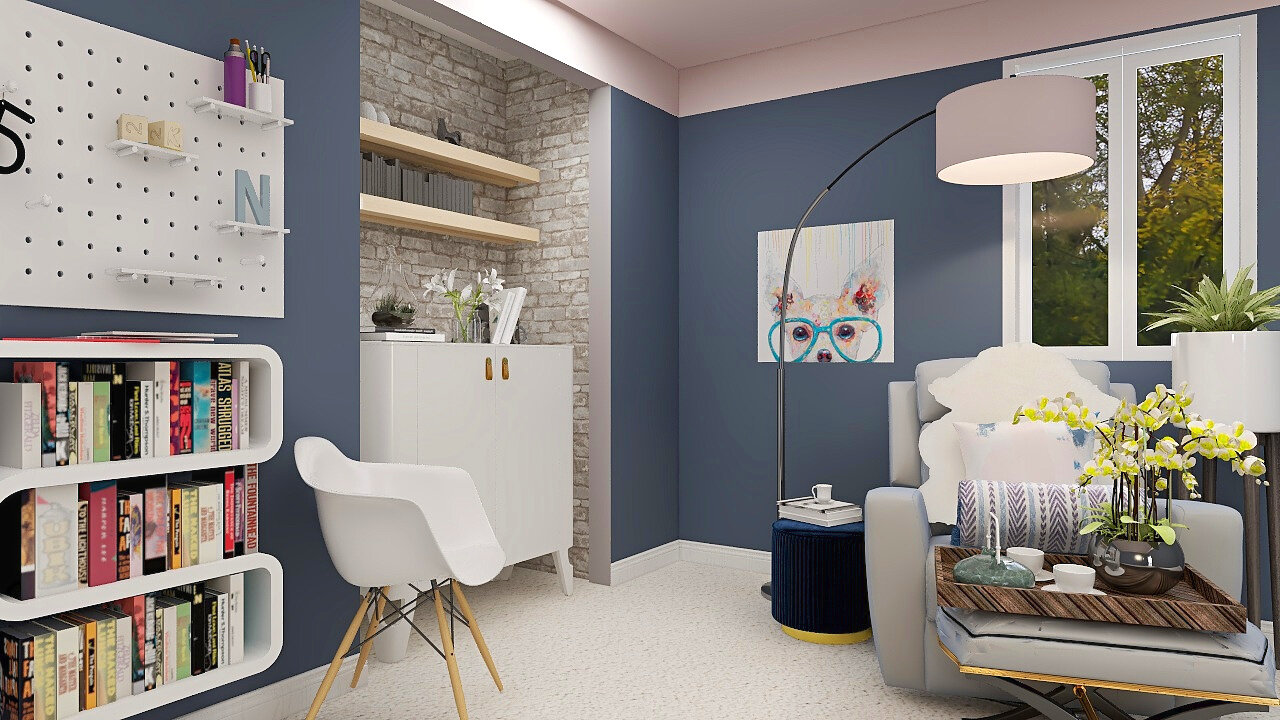 How to Create a Zoom-Worthy Home Office and Sewing Room