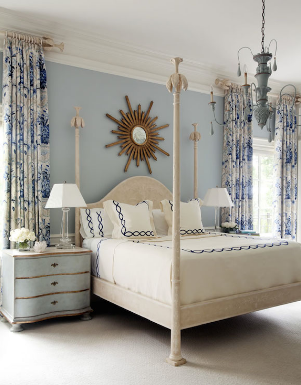 How to Create a Blue French Country Bedroom: Part 1