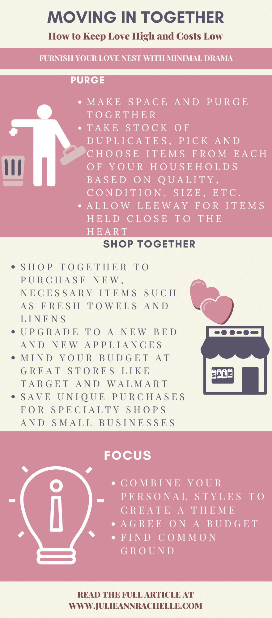 How to Move In Together and Keep Love High and Costs Low