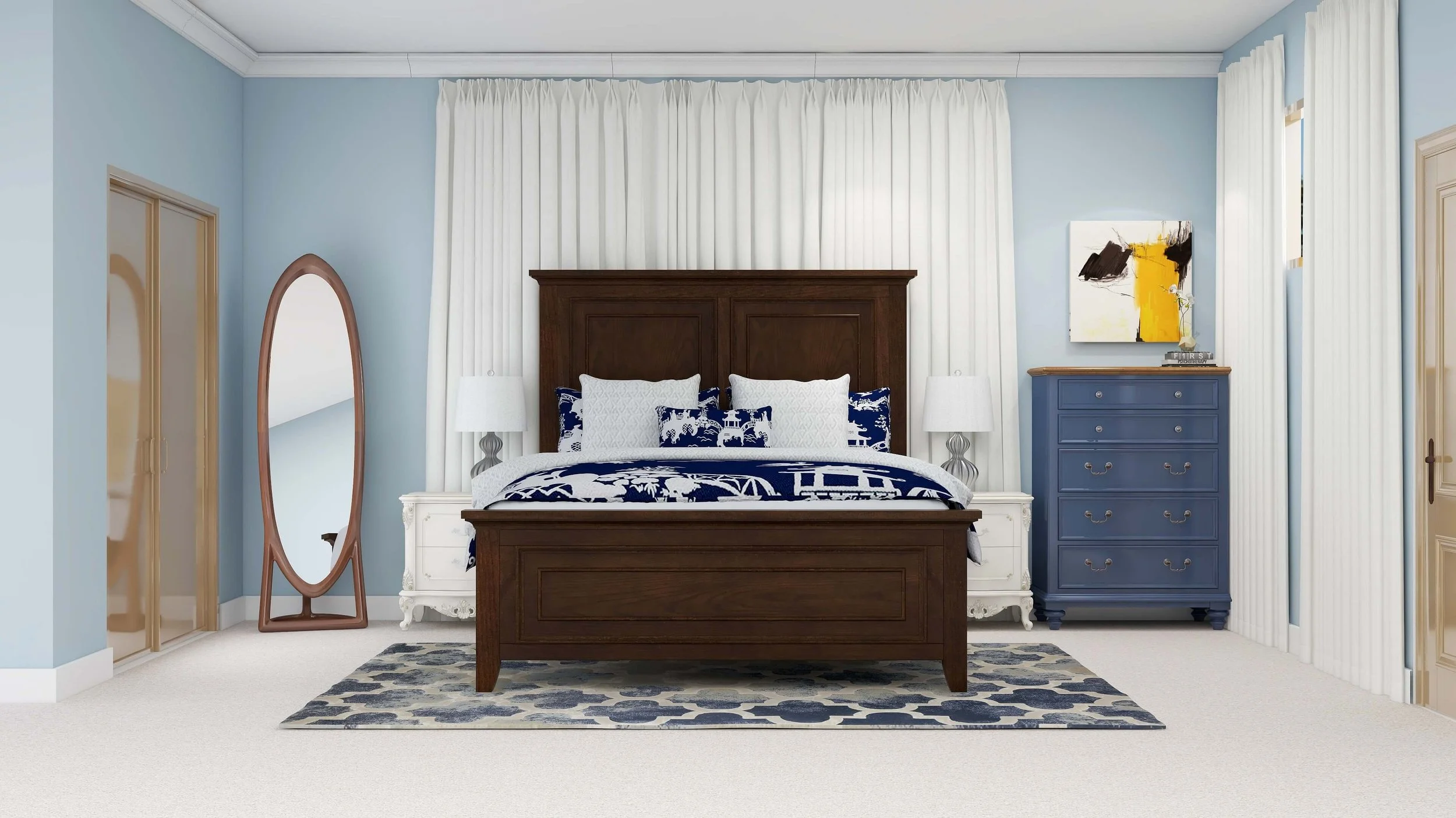 How To Make An Off-Center Window Disappear