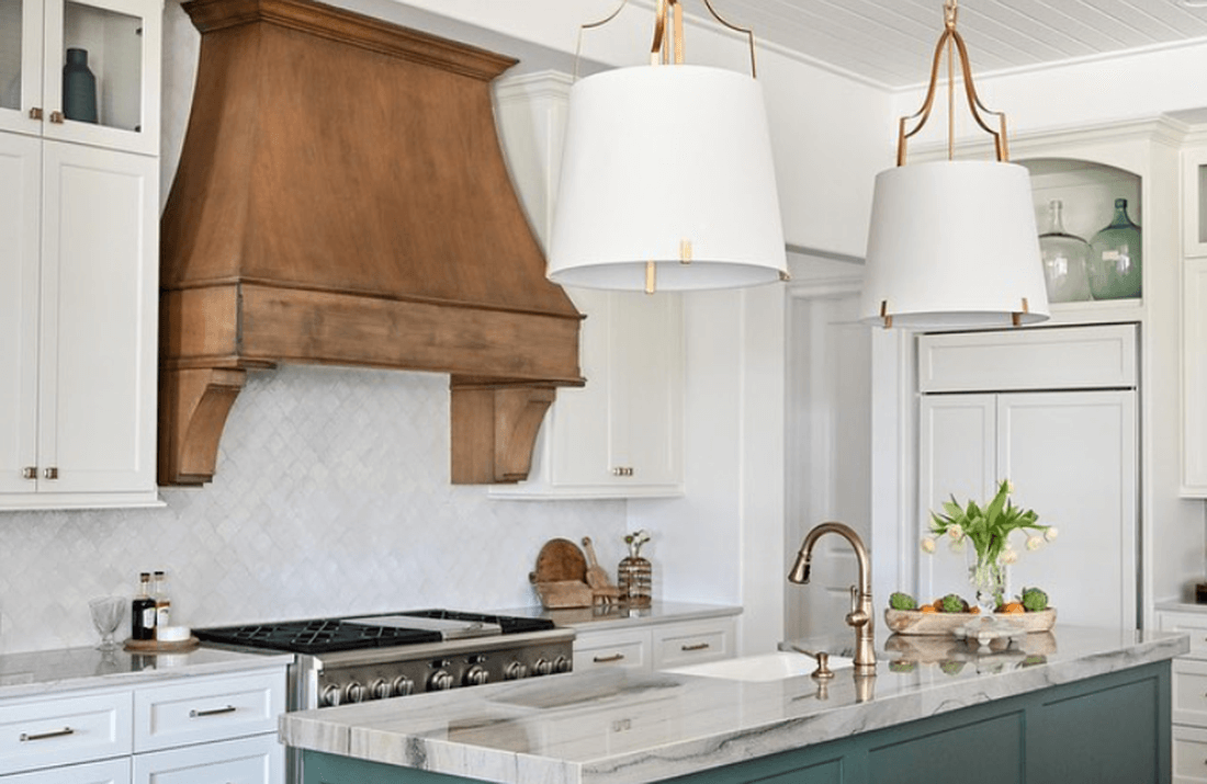 French Farmhouse White Kitchen Range French Country Kitchen Total