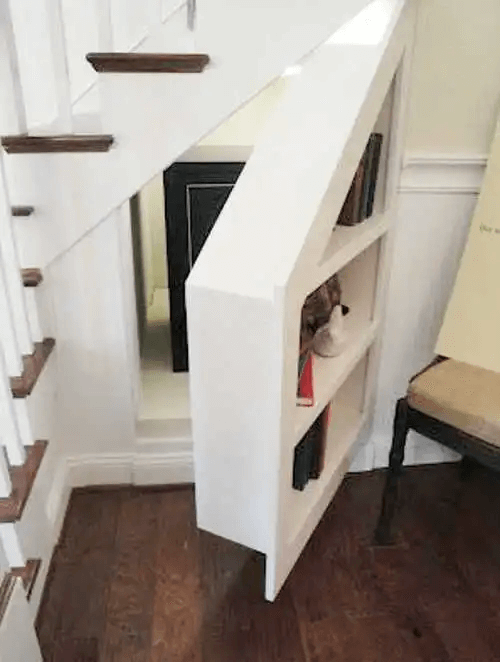 Interior Staircase Shelving Ideas