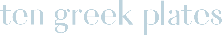Ten Greek Plates
