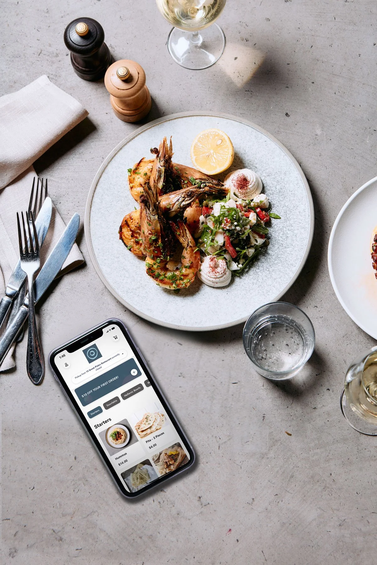 10 Greek Plates App — Ten Greek Plates