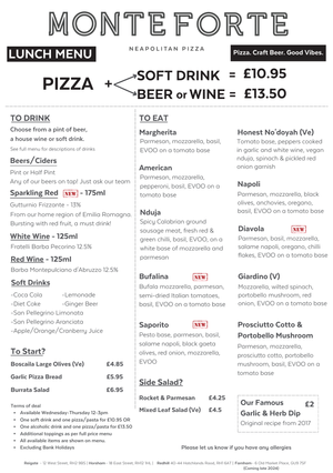 Reigate — Monte Forte