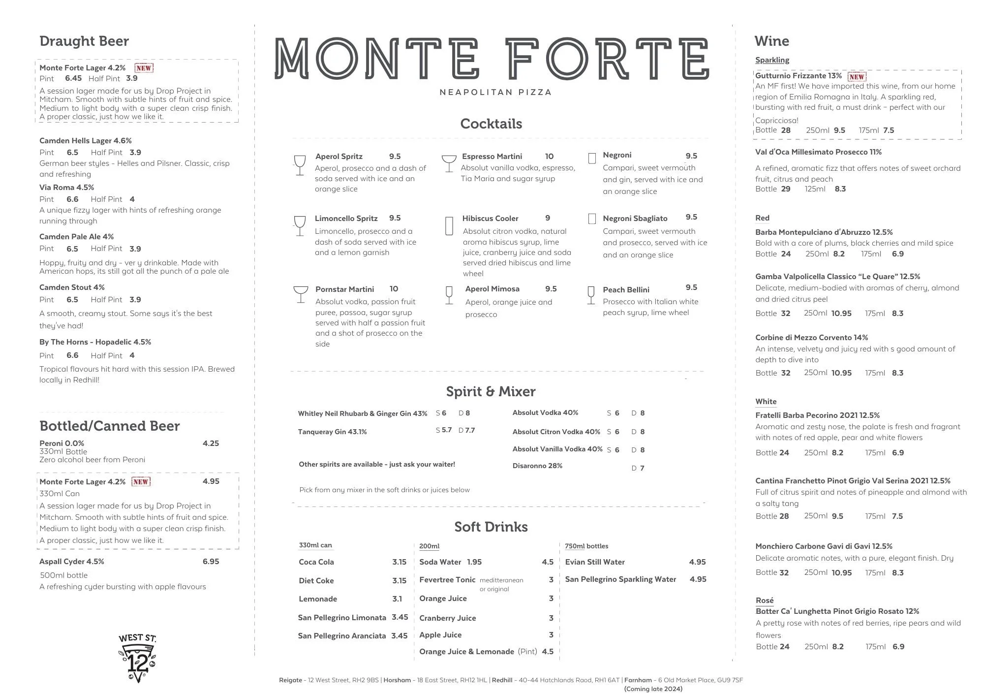 Reigate — Monte Forte