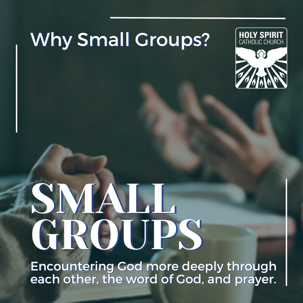 Small Groups — Holy Spirit Catholic Church