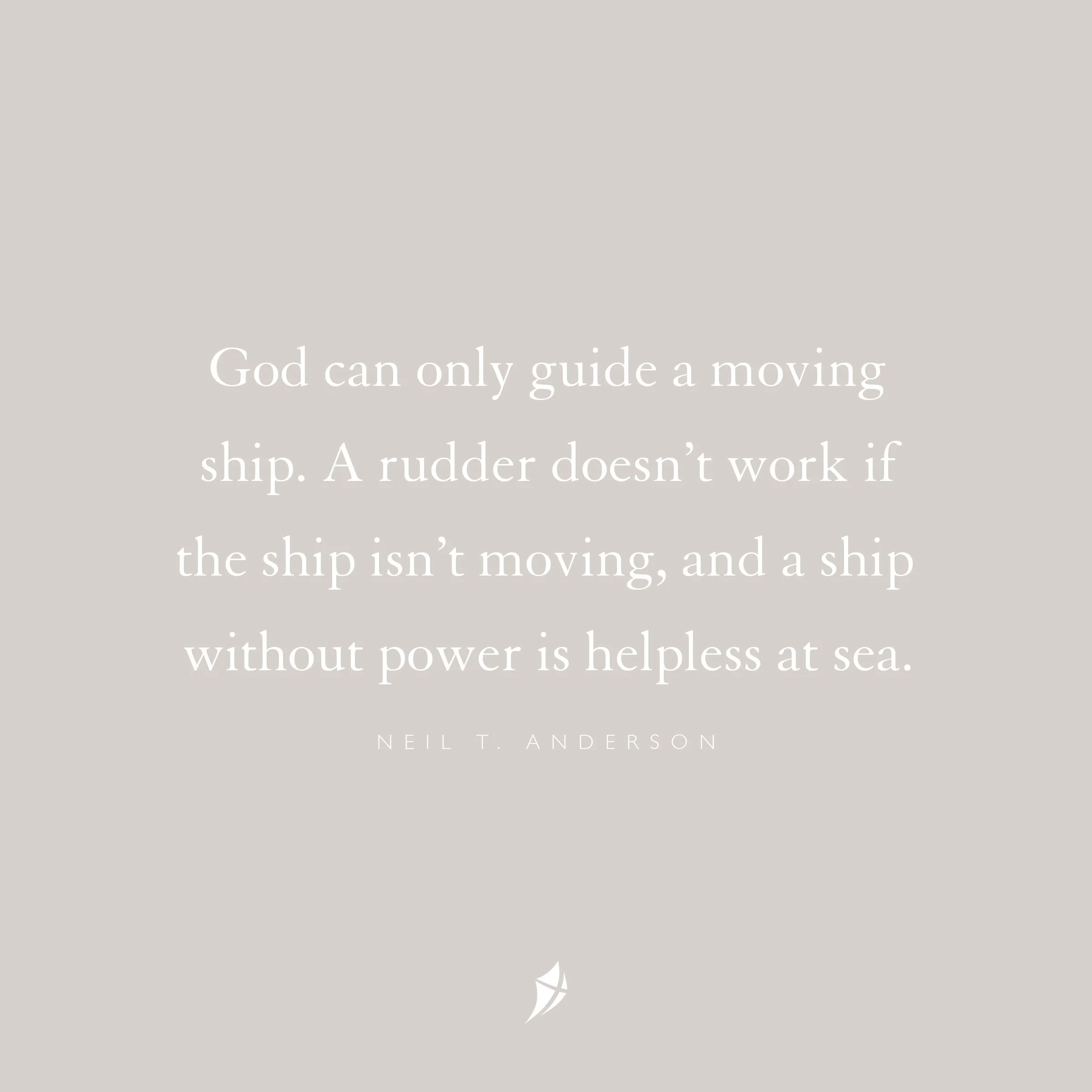 God Guides a Moving Ship (Repost) — FICM Blog