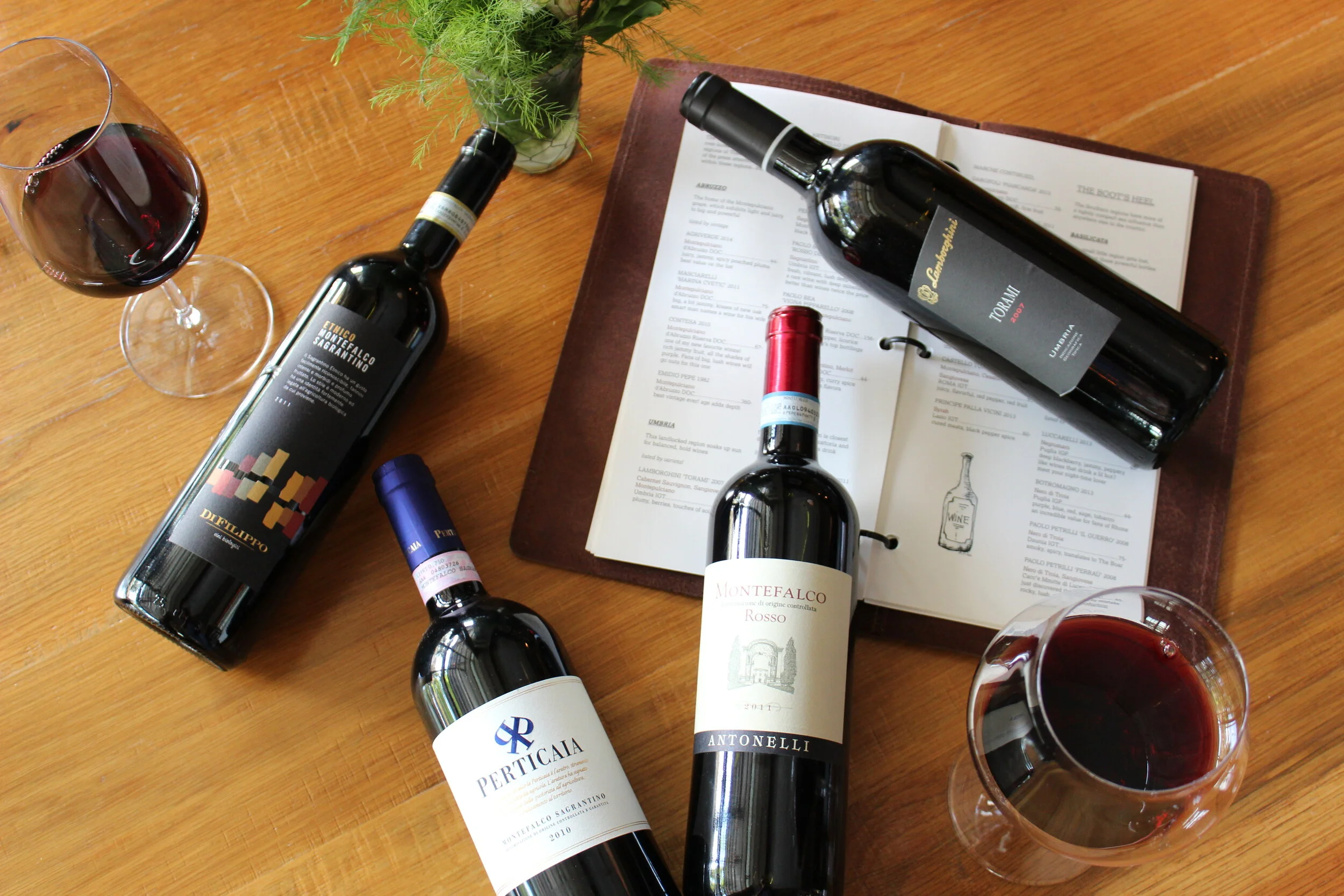 Wine List — Acanto