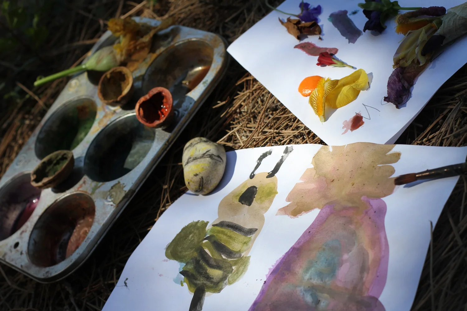 Supporting children's well-being with art in nature — MARGHANITA