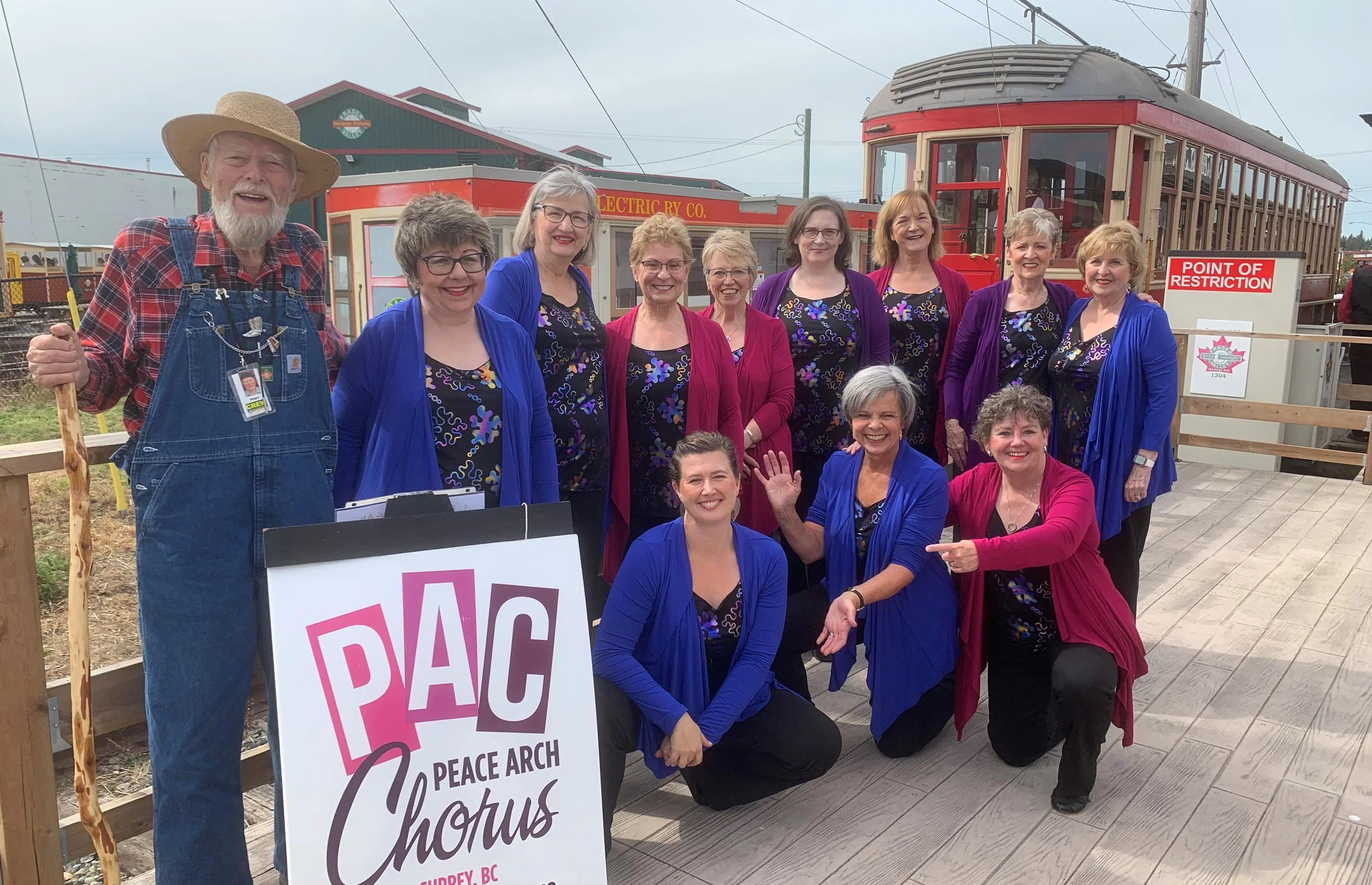 Peace Arch Chorus - with THANKS — Region 26 Sweet Adelines