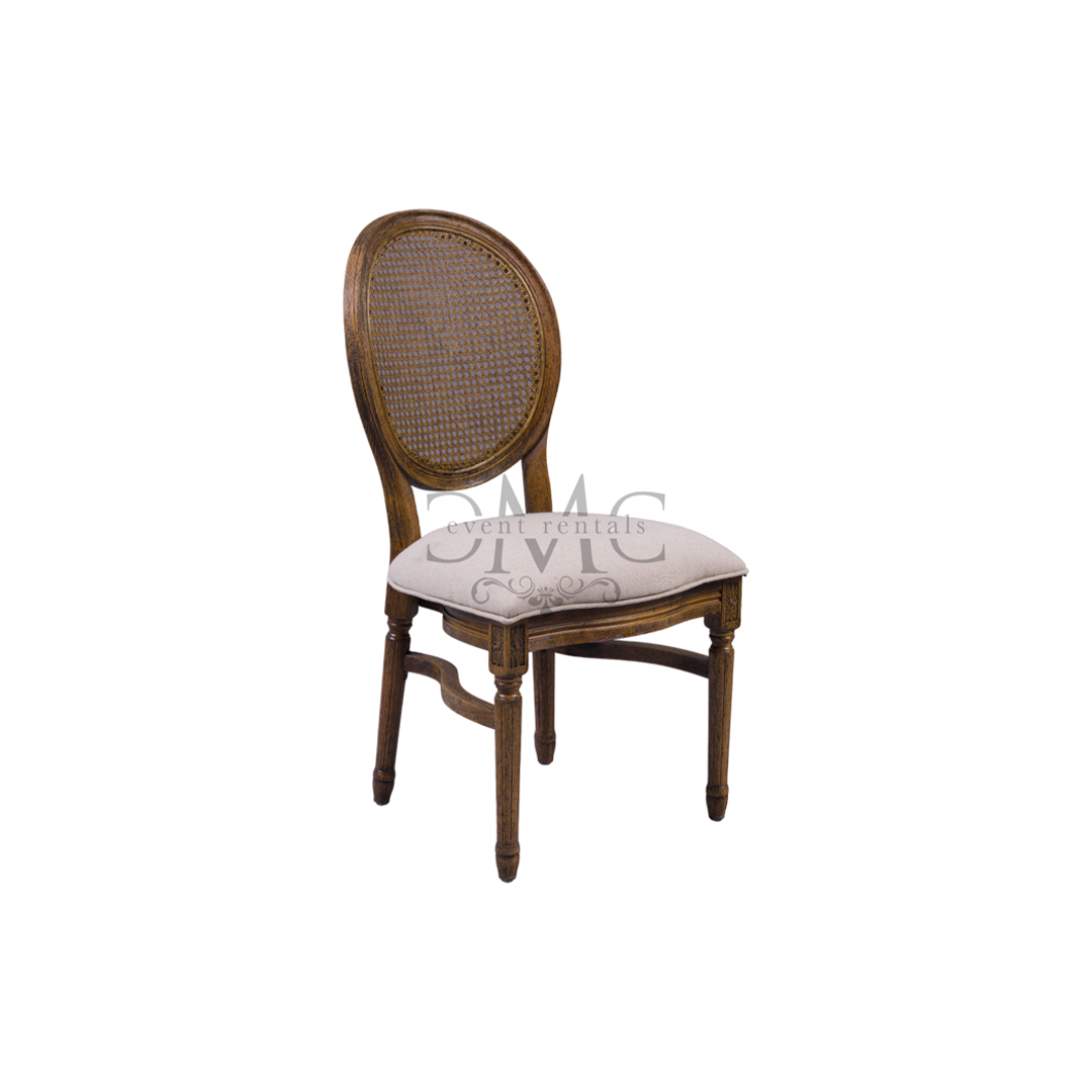 Rattan Back Louie Chair — CMC Event Rentals Inc. | Los Angeles, CA