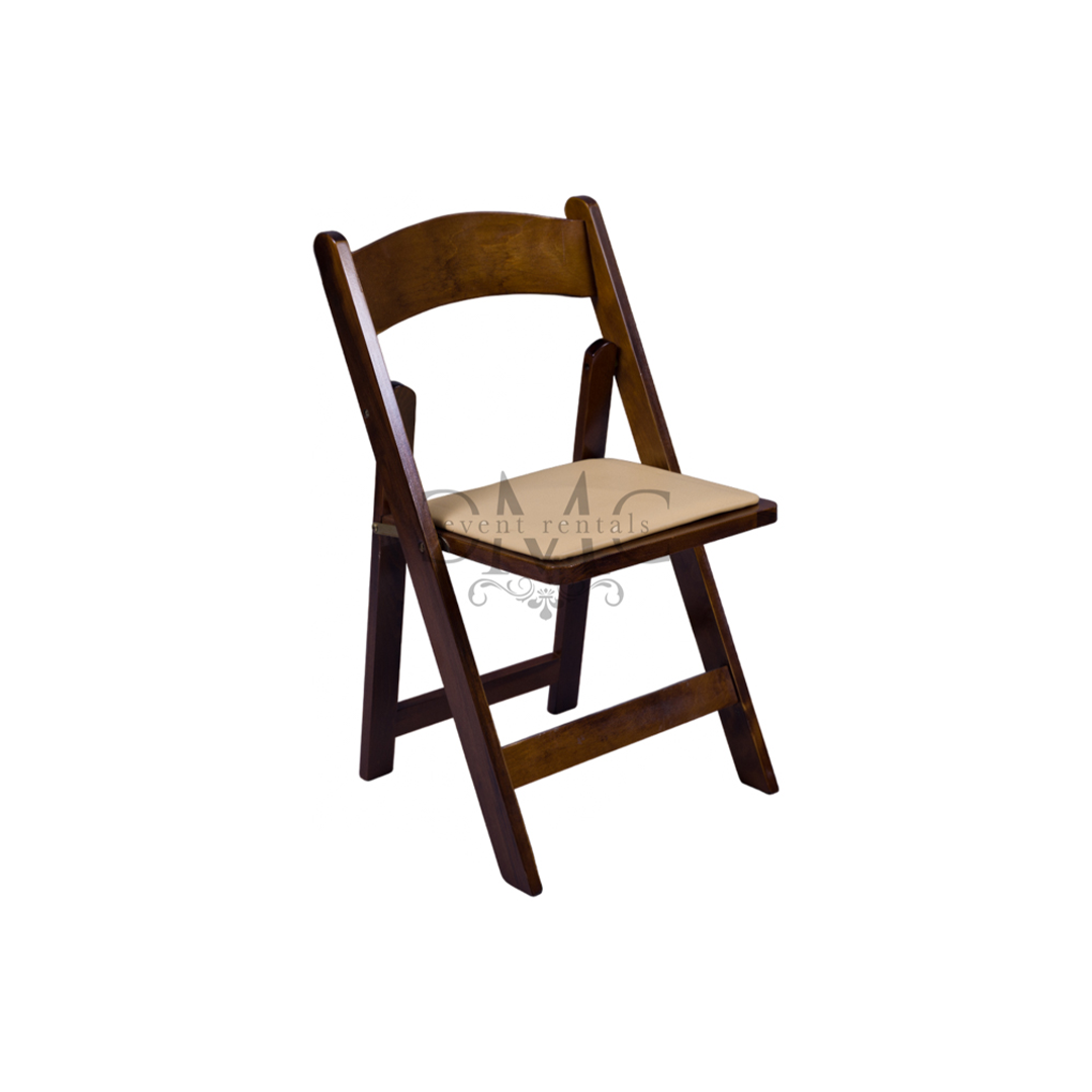 Fruitwood Folding Chair — CMC Event Rentals Inc. | Los Angeles, CA